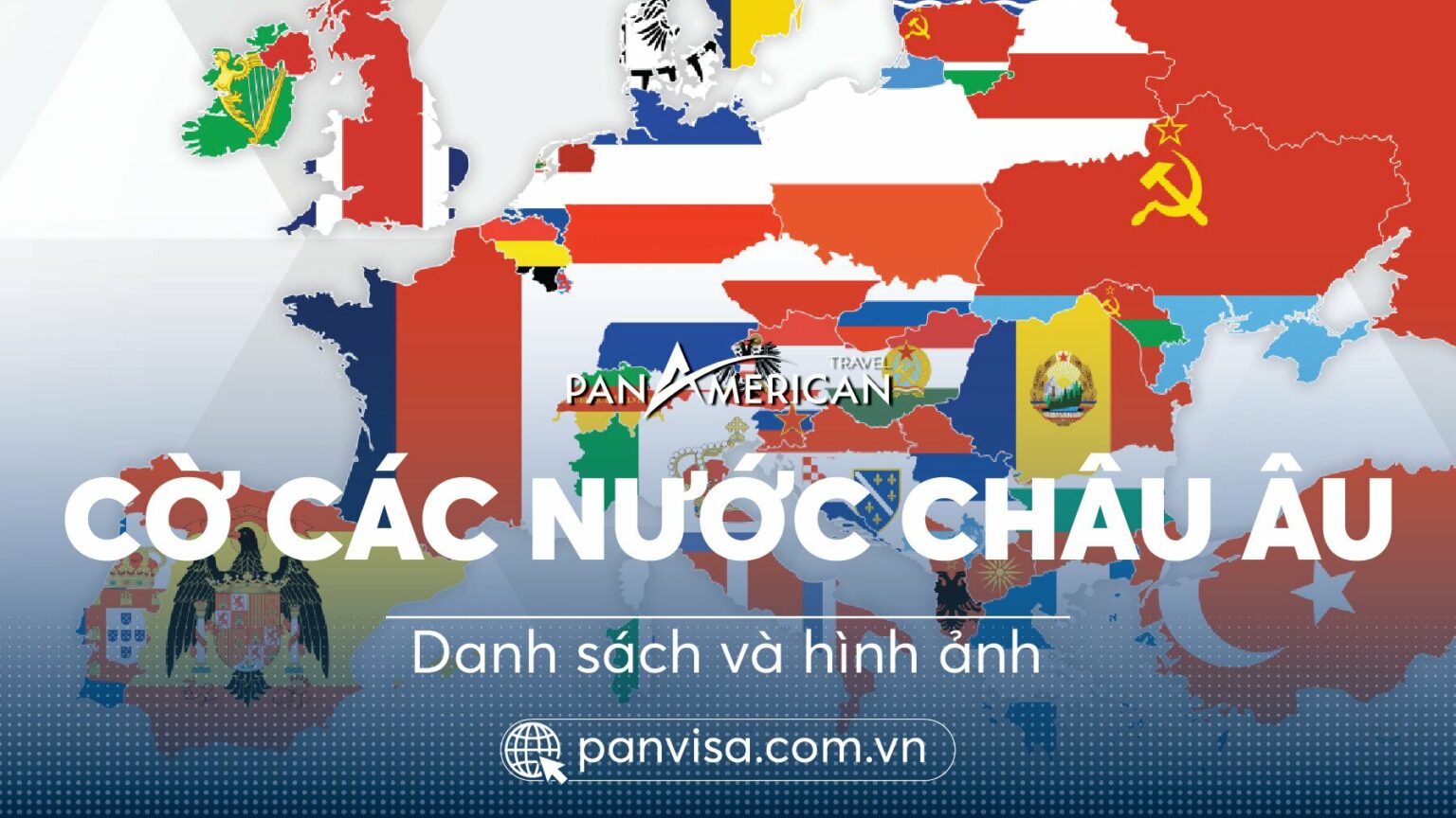 DANH SÁCH & HÌNH ẢNH CỜ CÁC NƯỚC CHÂU ÂU - PANVISA.COM.VN